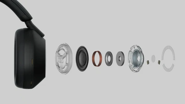 Sony WH-1000XM5 Ενσύρματα & Ασύρματα Bluetooth Ακουστικά Over Ear με ...