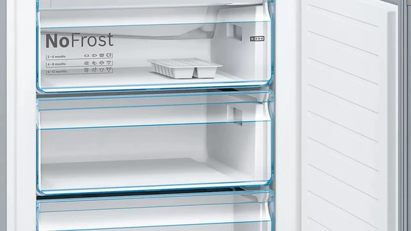 Bosch KGN49XLEA Ψυγειοκαταψύκτης 438lt Full No Frost Υ203xΠ70xΒ67cm Inox