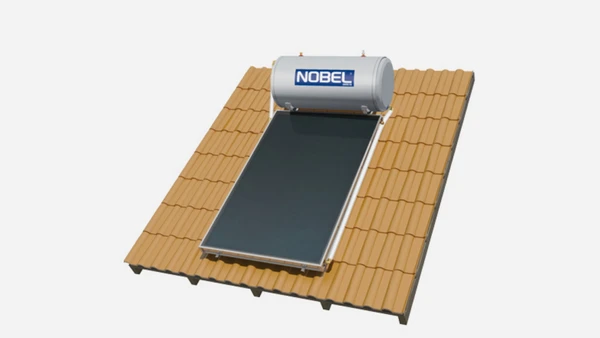 Nobel Aelios CUS Ηλιακός Θερμοσίφωνας 160lt 3m² Glass Διπλής Ενέργειας ...