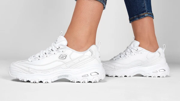 Skechers D'Lites Fresh Start Γυναικεία Sneakers Chunky Μαύρα 11931-BBK ...