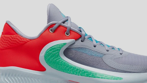 Nike Zoom Freak 4 Ανδρικά Αθλητικά Παπούτσια για Μπάσκετ Γκρι DJ6149 ...