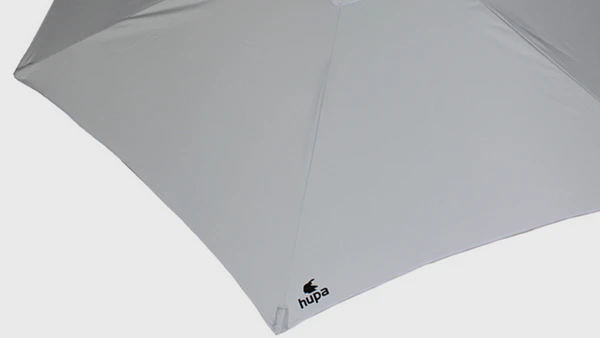 Hupa Riviera Ομπρέλα Θαλάσσης με UV Προστασία Γκρι 2.2m 50-3001/14 ...
