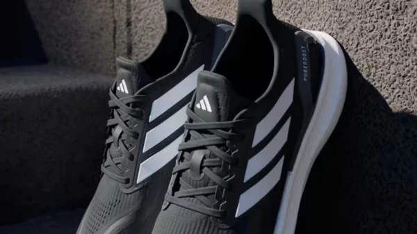 Adidas Pureboost 5 Ανδρικά Αθλητικά Παπούτσια για Τρέξιμο Γκρι IE8463 ...