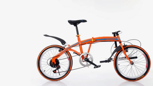 Clever Bike V2 Σπαστό Ποδήλατο Πόλης 20" με 6 Ταχύτητες Κίτρινο ...