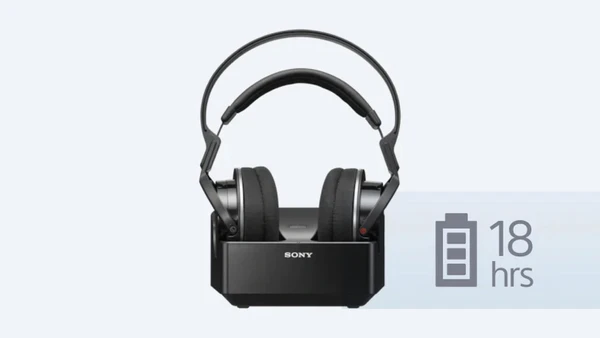 Sony MDR-RF855 Ασύρματα RF Ακουστικά Τηλεόρασης Over Ear Μαύρα ...