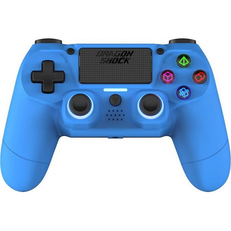 Dragonshock Mizar Wireless Controller για PS4 Blue | BestPrice.gr