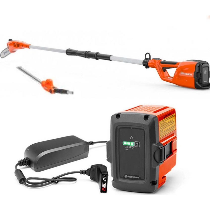Husqvarna 120iTK4-PH Τηλεσκοπικό Κονταροπρίονο Μπαταρίας 3.5kg με Λάμα ...