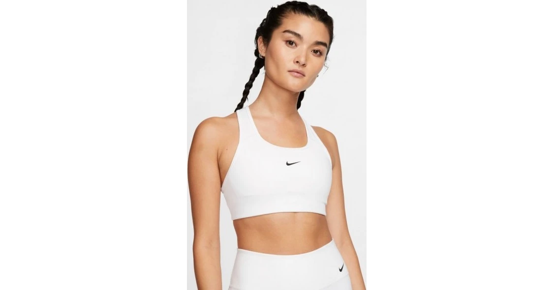 Nike Dri-FIT Swoosh Sports Bra BV3636-100 | BestPrice.gr