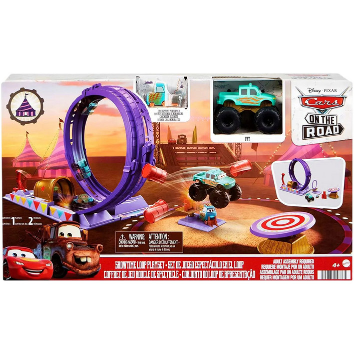 Mattel Disney Pixar Cars On The Road Showtime Loop Τσίρκο With Ivy ...