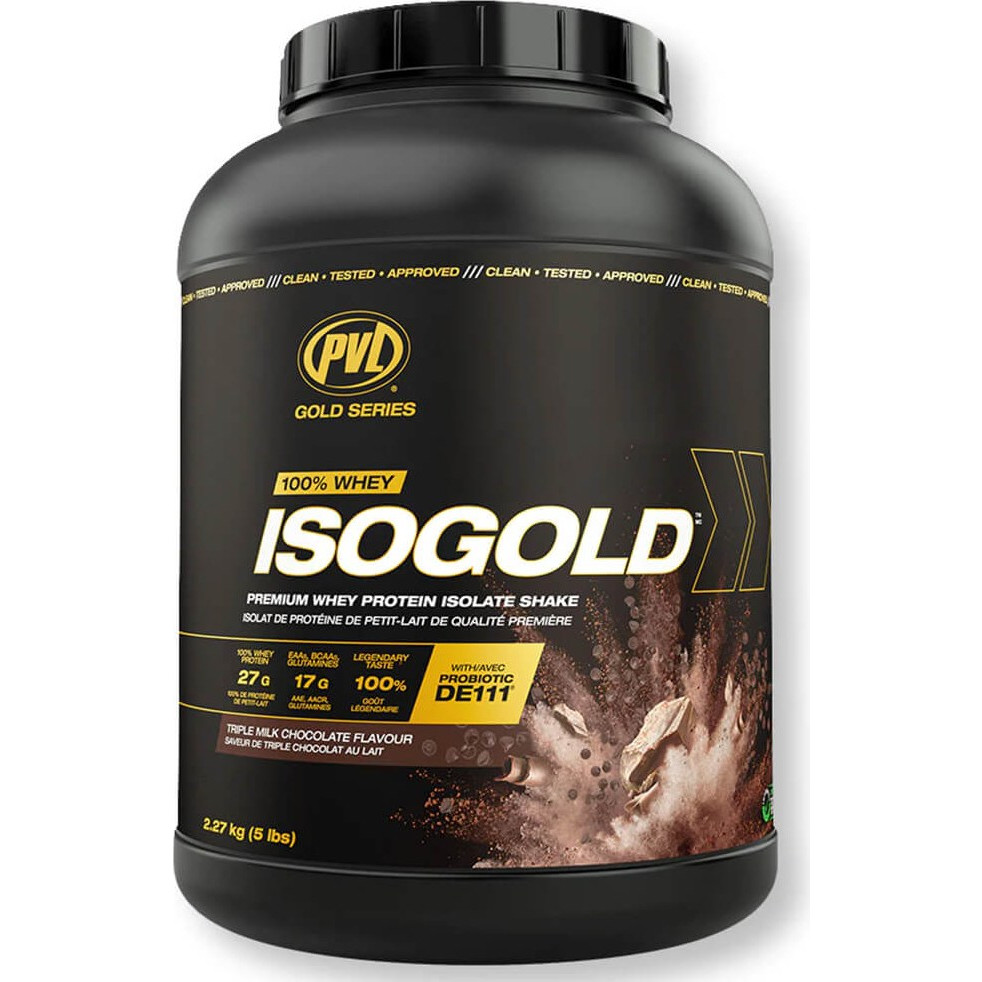 PVL Gold Series IsoGold Triple Milk Chocolate Πρωτεΐνη Γράμμωσης 2.27kg | BestPrice.gr