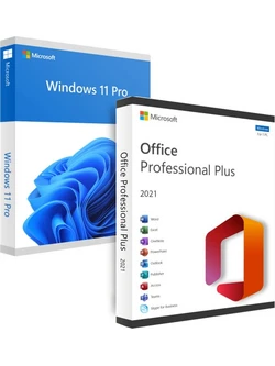 Microsoft Windows 11 Pro + Microsoft Office Professional Plus 2019 ...