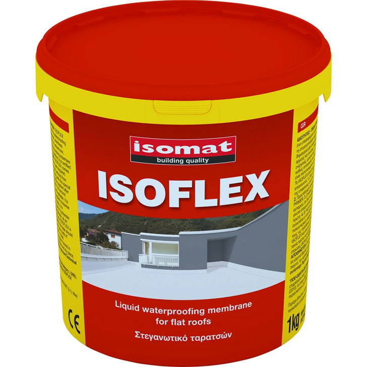 Isomat Isoflex Ελαστομερές Επαλειφόμενο Ακρυλικό Μονωτικό Στεγανωτικό ...