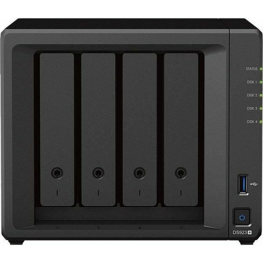 Synology DiskStation DS923+ NAS Tower με 4 Θέσεις για M.2 / SSD / HDD ...