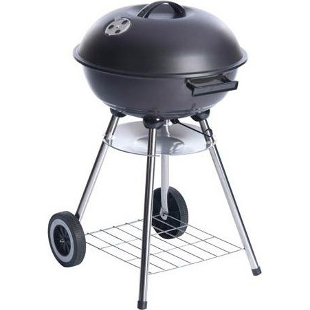 BBQ Collection Μεταλλική Ψησταριά Κάρβουνου Στρογγυλή με Καπάκι και ...