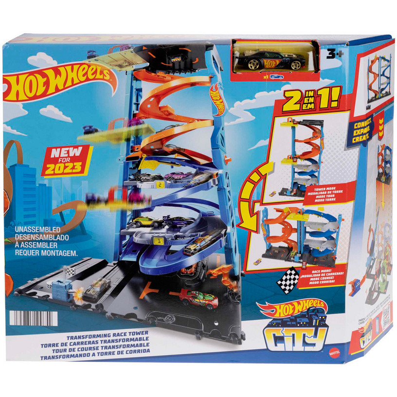 Mattel Hot Wheels City Transforming Race Tower | BestPrice.gr