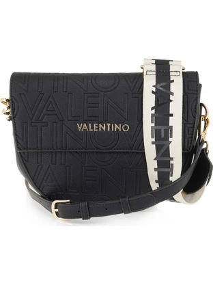 Valentino Γυναικεία Τσάντα Χιαστί από Δερματίνη Nude με Ιμάντα VBS8PG09 ...