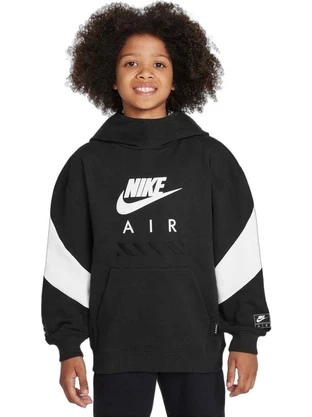 Nike Παιδικό Φούτερ με Κουκούλα Μαύρο FN8355-010 | BestPrice.gr