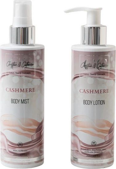 Christian & Catherine Cashmere Body Mist 200ml + Body Lotion 200ml ...
