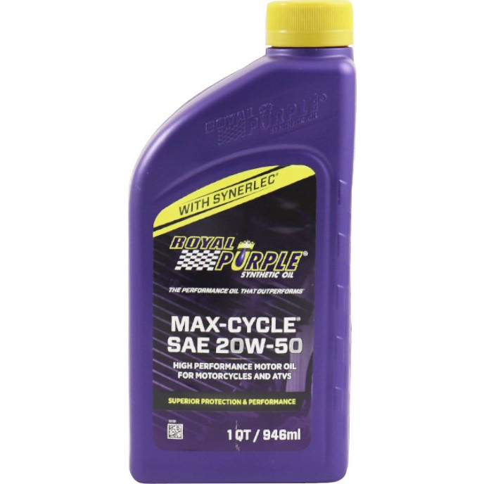 Royal Purple Max Cycle Συνθετικό Λάδι Μηχανής 4T 20W-50 946ml ...