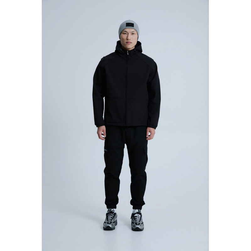 Magic Bee Ανδρικό Μπουφάν Χειμωνιάτικο Softshell Navy Μπλε 25606 ...