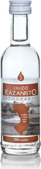 Stoupakis Chios Distillery Καζανιστό Ούζο 50ml | BestPrice.gr