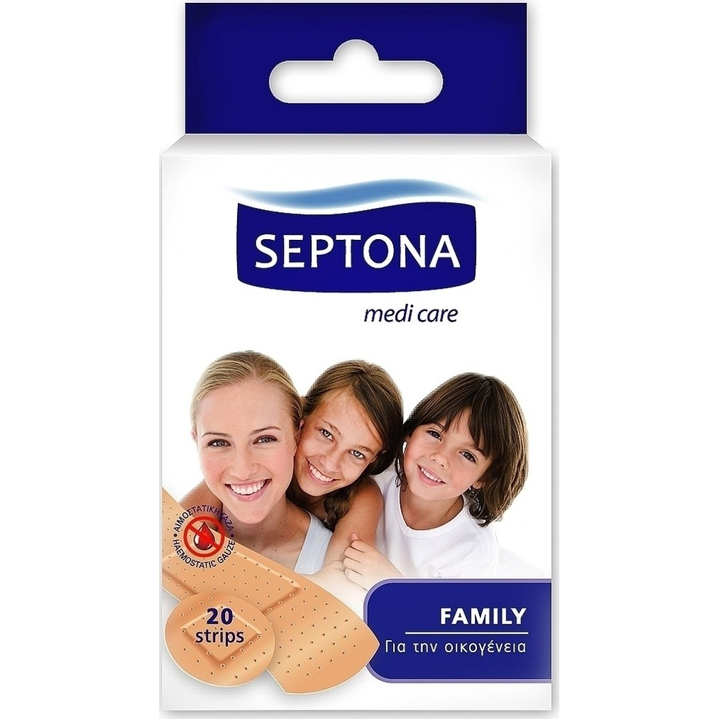 Septona Family Αυτοκόλλητα Επιθέματα 20τμχ | BestPrice.gr