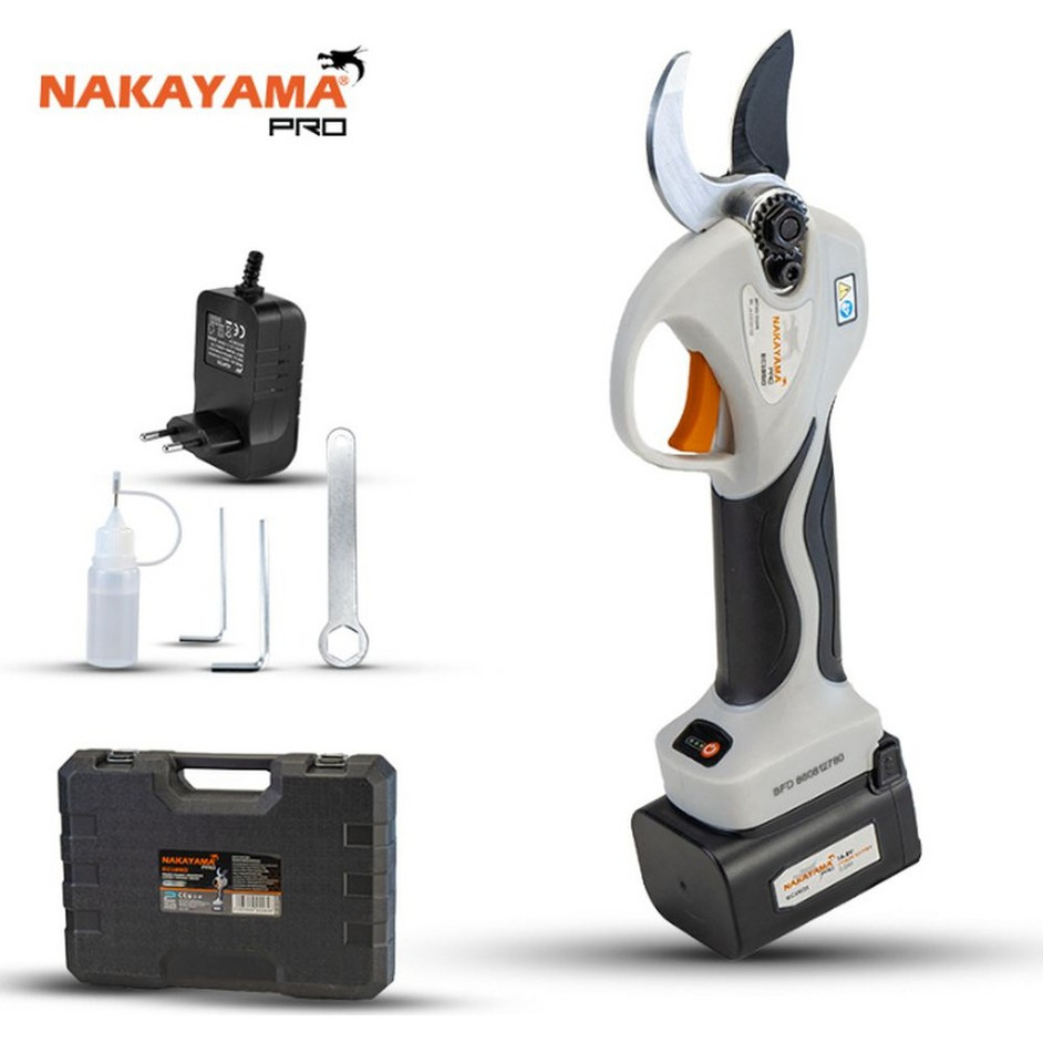 Nakayama EC1350 Ψαλίδι Κλαδέματος Μπαταρίας 16.8V 1x2Ah με Κοπή 32mm ...
