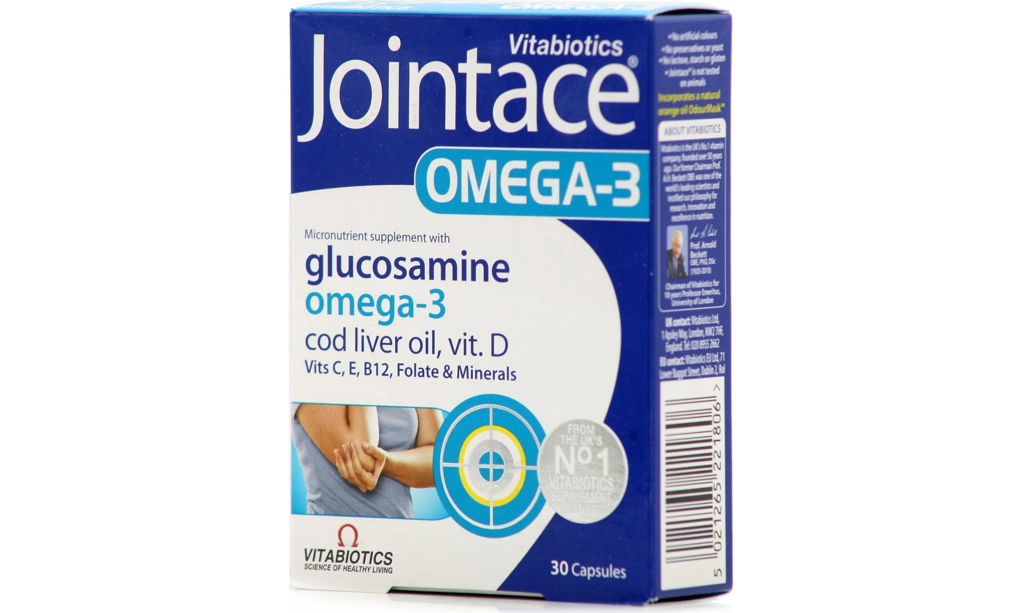Vitabiotics Jointace Omega-3 Μουρουνέλαιο 30 Κάψουλες | BestPrice.gr
