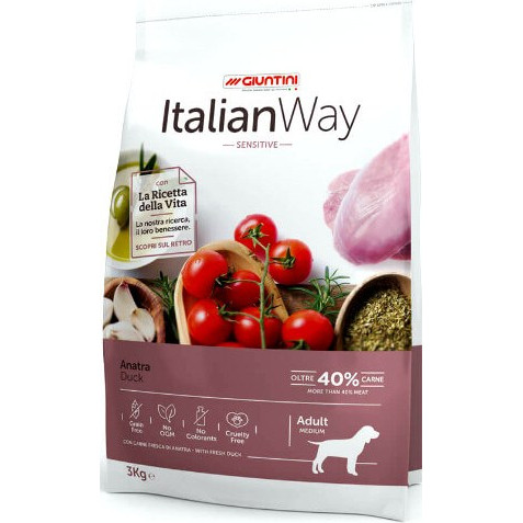 Giuntini Italian Way Sensitive Duck 12kg | BestPrice.gr