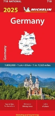 Germany 2025 - Michelin National Map 718 | BestPrice.gr