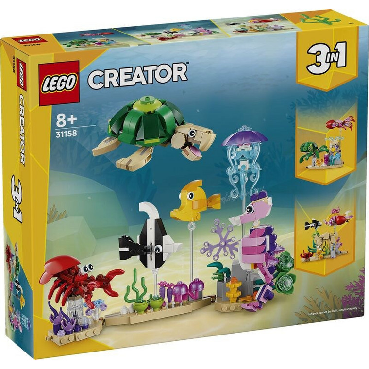 Lego Creator 3-in-1 Sea Animals για 8+ Ετών 31158 | BestPrice.gr