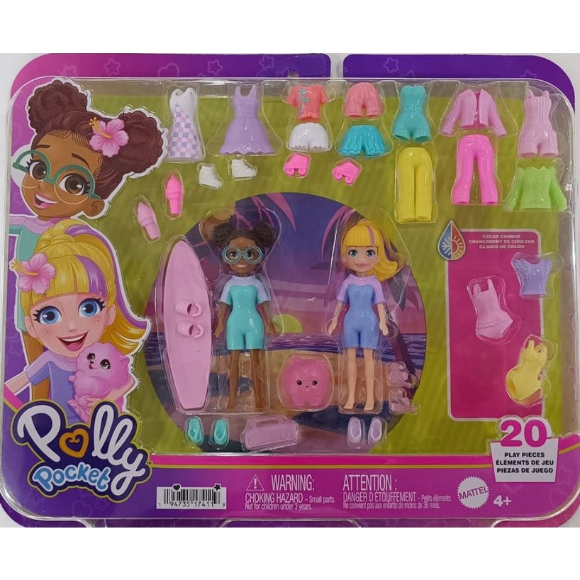 Mattel Polly Pocket Color Change Beach Playset | BestPrice.gr