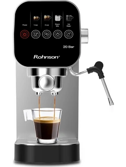 Rohnson R-98015 Αυτόματη Μηχανή Espresso 1350W 20bar | BestPrice.gr