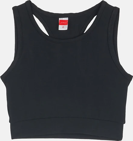 Joyce Παιδικό Crop Top Αμάνικο Μαύρο 2513517 | BestPrice.gr