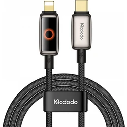 Mcdodo CA-3651 Braided USB-A to Lightning Cable 1.2m Light Blue ...