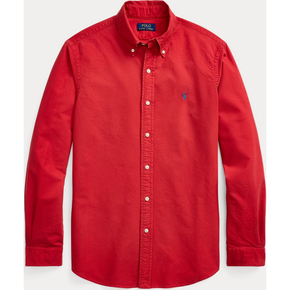 Polo Ralph Lauren Ανδρικό Πουκάμισο Βαμβακερό Μακρυμάνικο Κανονική ...