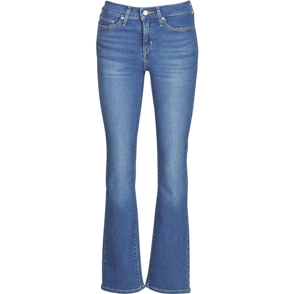 Levi's 725 Γυναικείο Τζιν Παντελόνι Slim Εφαρμογή Καμπάνα Μπλε 19632 ...
