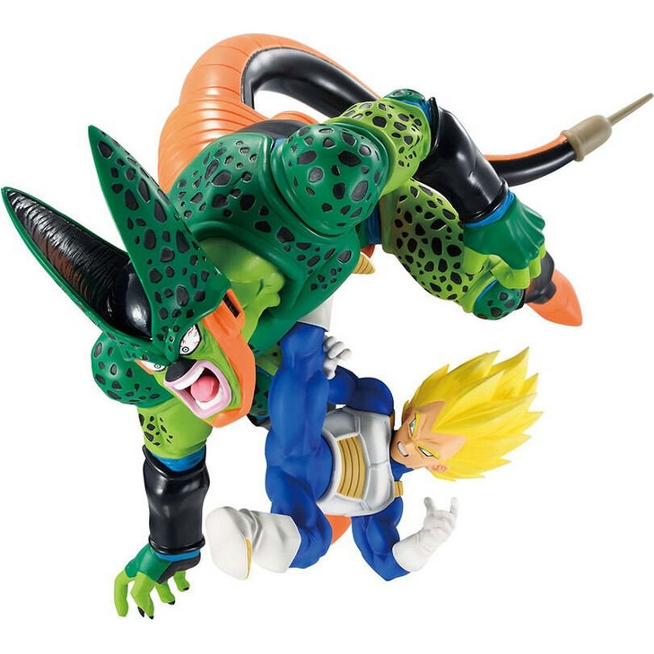 Banpresto Dragon Ball Z Ichibansho Dragon History II Vegeta Vs Cell ...
