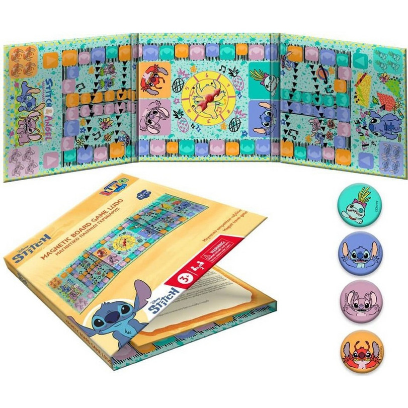 Luna Γκρινιάρης Disney Stitch Επιτραπέζιο Παιχνίδι για Παιδιά 3+ Ετών ...