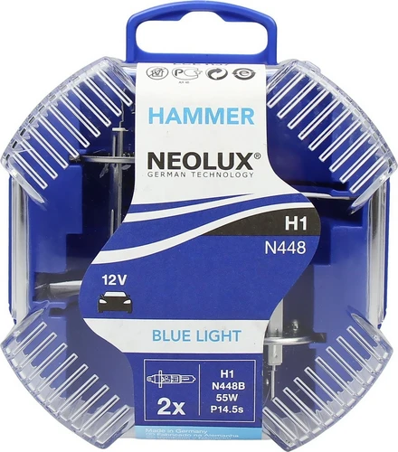 Neolux H1 Blue Light N448B 12V 55W 2τμχ | BestPrice.gr