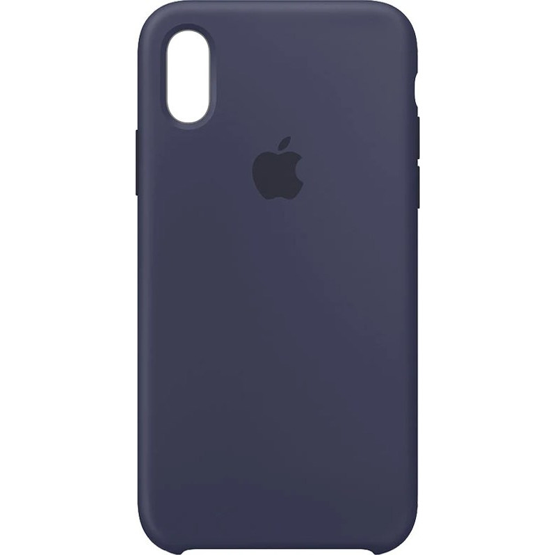 Apple Silicone Case Midnight Blue (iPhone XS) | BestPrice.gr
