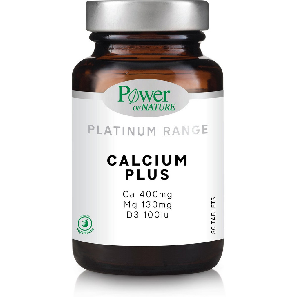 Power Health Platinum Range Calcium Plus 30 Ταμπλέτες | BestPrice.gr
