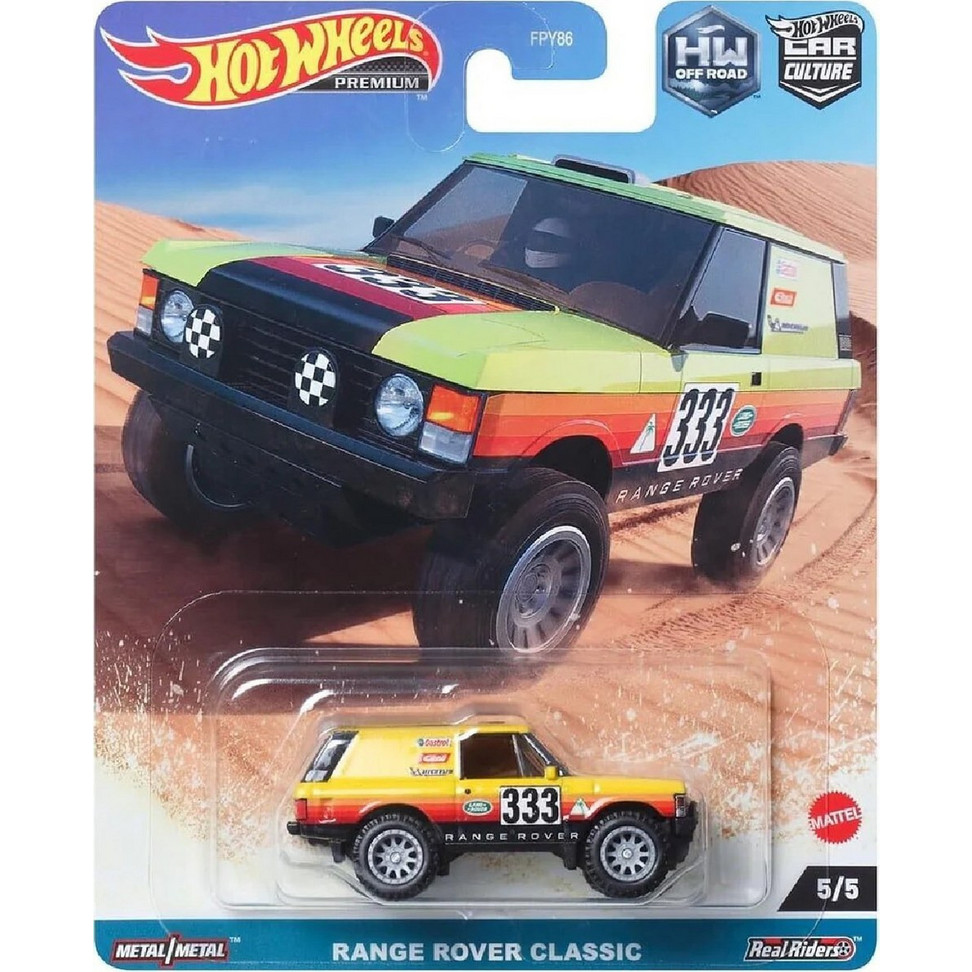 Mattel Hot Wheels Premium Range Rover Classic | BestPrice.gr