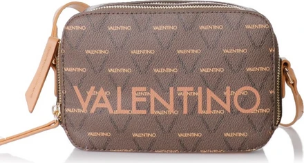 Valentino Γυναικείο Τσαντάκι Χιαστί από Δερματίνη Καφέ με Στενό Λουρί VBS3KG09R-E76 | BestPrice.gr