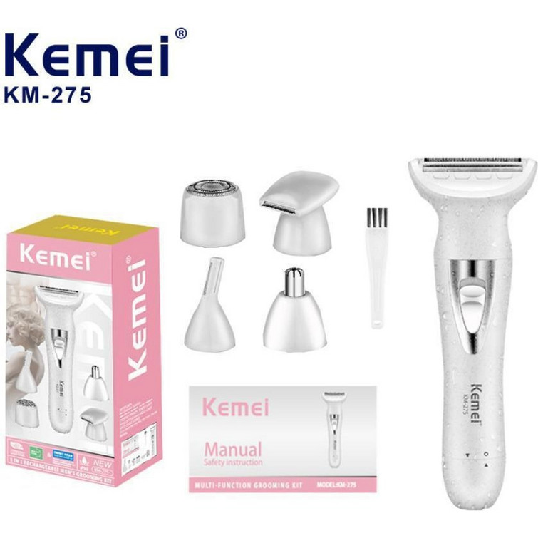 Kemei Trimmer Μηχανή Γυναικεία Επαναφορτιζόμενη Προσώπου Σώματος Μύτης ...