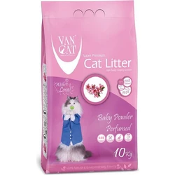 Van Cat Baby Powder Άμμος Γάτας Μπετονίτης με Άρωμα Πούδρα 6lt ...