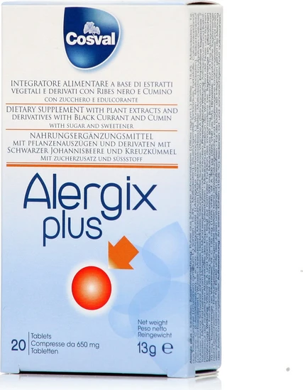 Cosval Alergix Plus 20 Μασώμενα Δισκία | BestPrice.gr
