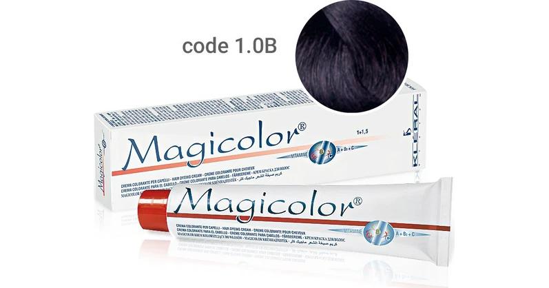 Kleral Magicolor 1.0B Μπλε Βιέννα Μόνιμη Βαφή Μαλλιών 100ml | BestPrice.gr