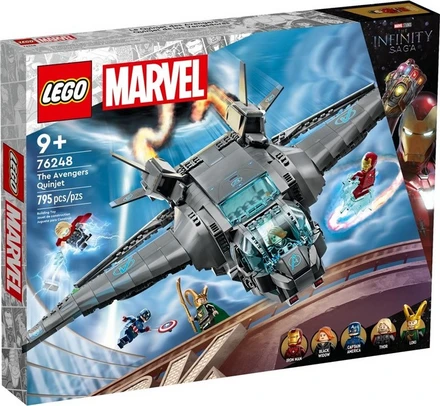 Lego Marvel Super Heroes The Avengers Quinjet City Chase για 9+ Ετών ...