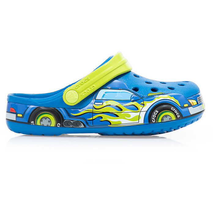 Crocs Παιδικά Παπούτσια Θαλάσσης για Αγόρι Ανατομικά Μπλε 207074-4JL ...